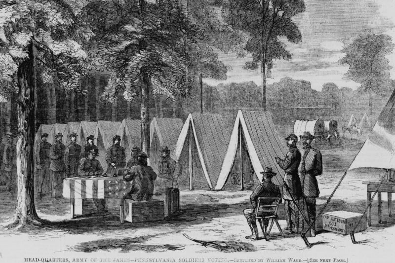“That Had Earned Him the Right to Vote Anywhere:” Black Soldiers Vote ...